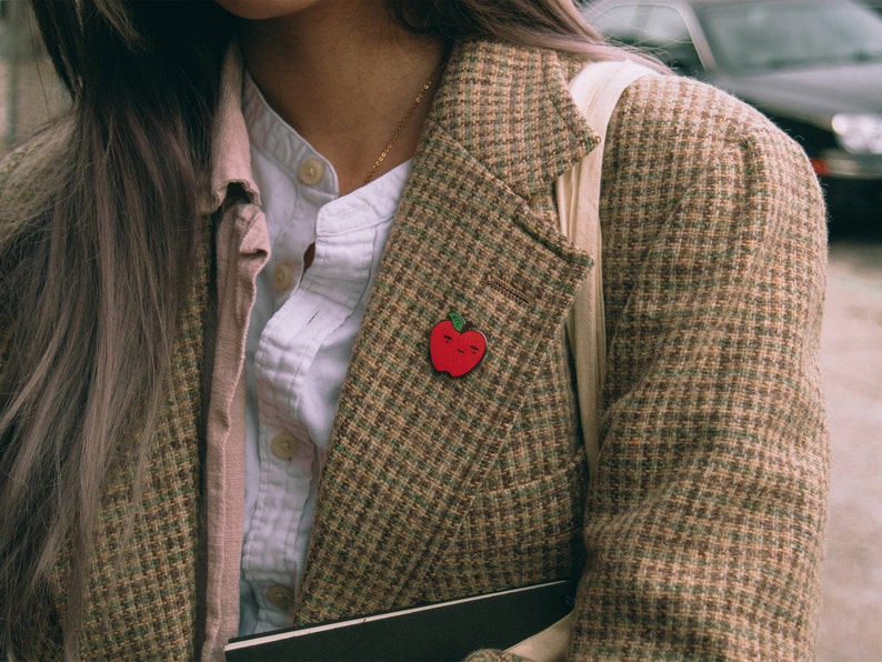 NYC Enamel Pin Big Apple Pin Cute Enamel Pin Gift | Etsy