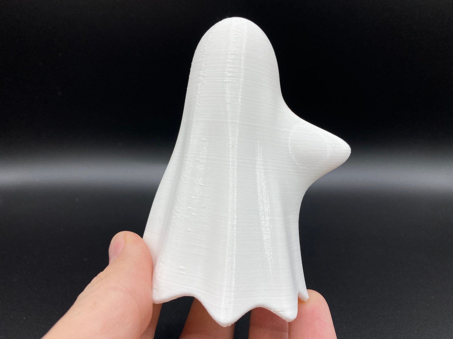 Spooky Ghosts w/ Flickering LED Candle Halloween Decor | Etsy