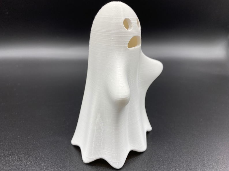 Spooky Ghosts W/ Flickering LED Candle Halloween Decor - Etsy