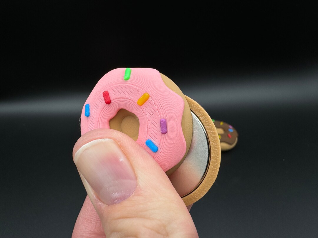 Sprinkle Doughnut Fidget Slider | Unique EDC Haptic Fidget | Worry Coin ...