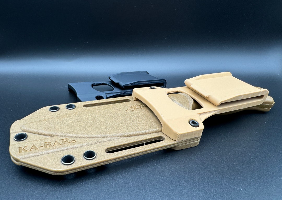 Ka-bar Becker Harpoon Mount Vertical Carry Accessory | Screw in Place ...