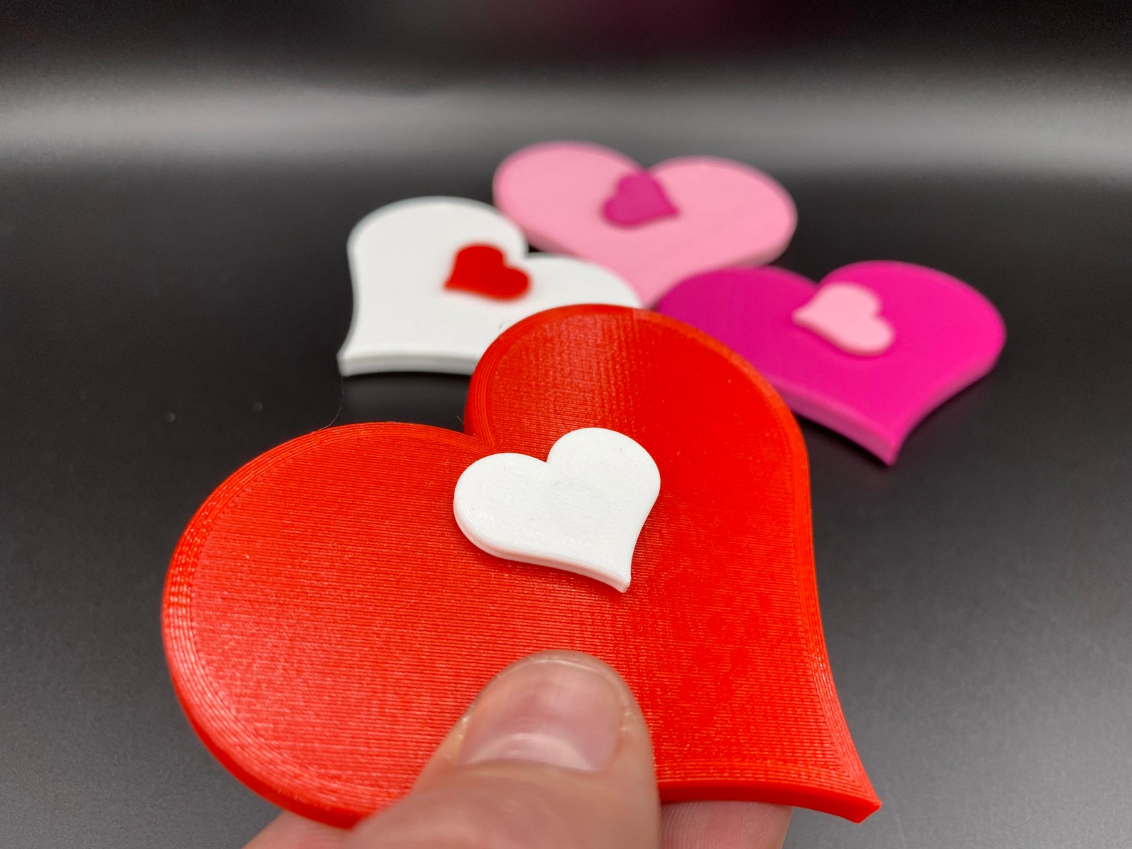 Heart-shaped Fidget Spinner | Valentine's Day Gift | Pocket-sized ...