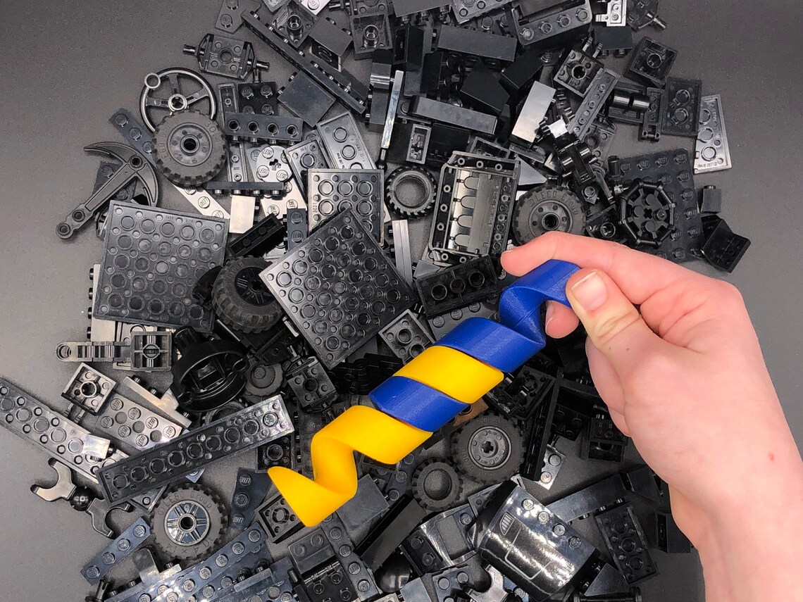 Magnetic Twirl 3D Printed Fidget Toy - Etsy