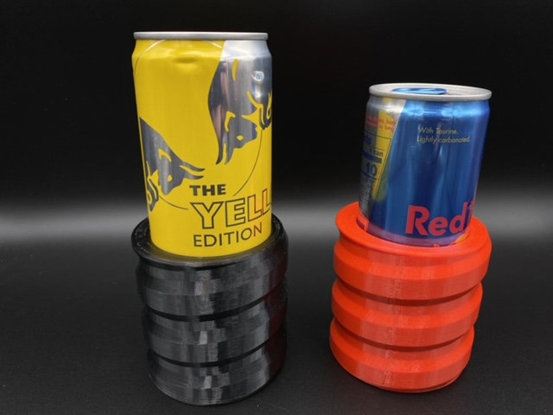 Slim Can Cupholder Fits Redbull Energy Drink Holder - Etsy UK
