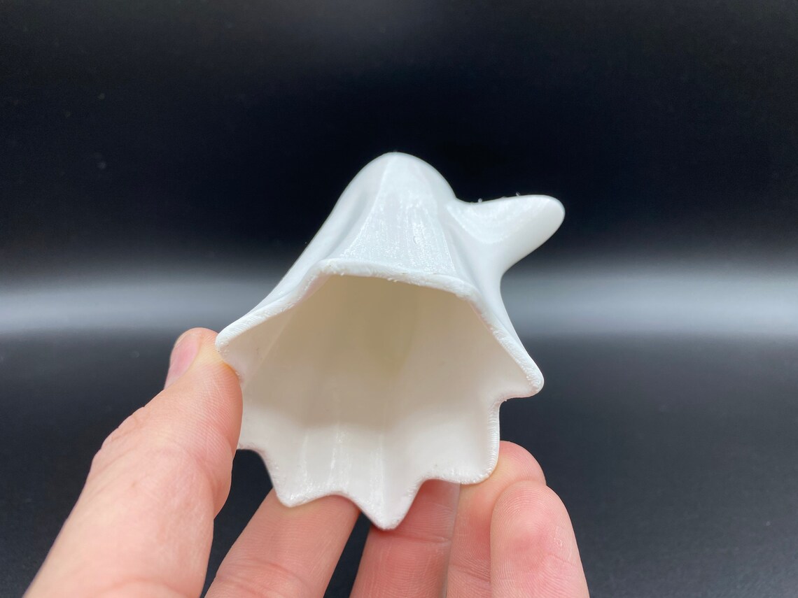 Spooky Ghosts w/ Flickering LED Candle Halloween Decor | Etsy