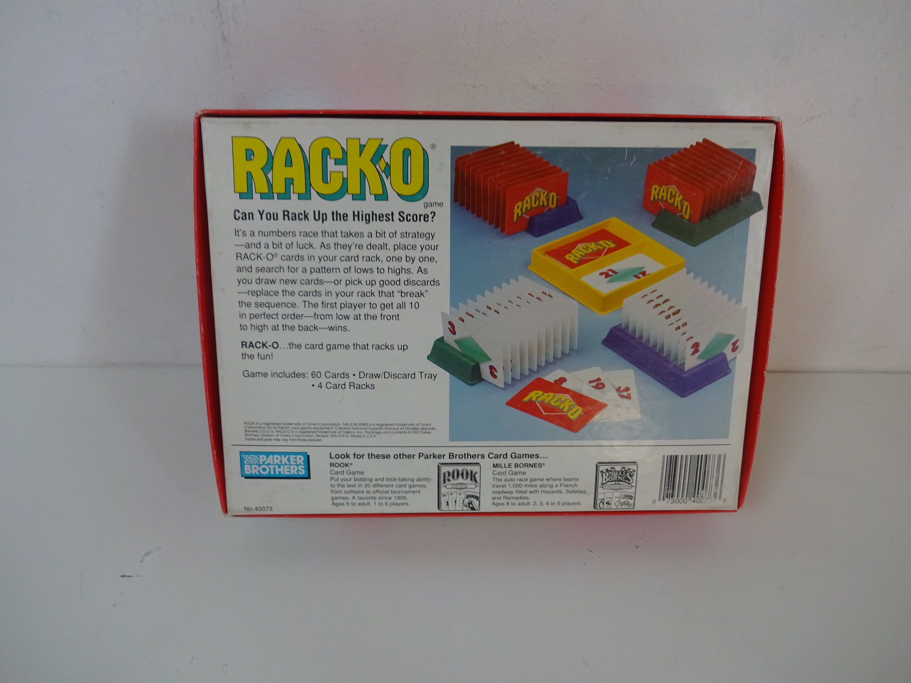 Vintage 1992 Rack-o Game Racko Game Card Game by Parker Brothers - Etsy