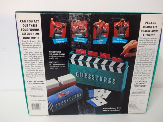Guesstures Game Cards Guesstures Game Entertainment Earth