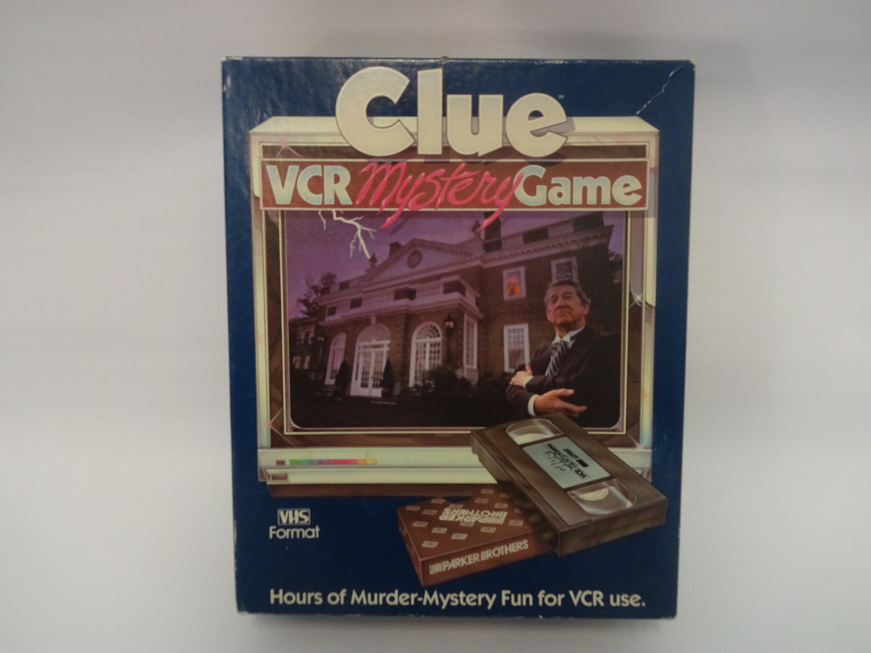 Vintage 1985 Clue VCR Mystery Game 80s Murder Mystery Game by Parker ...