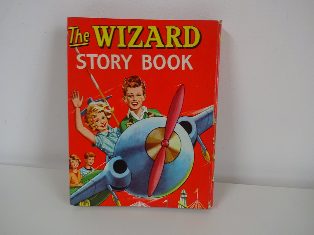 Rare Vintage 1962 the Wizard Story Book the Children's Press London and ...