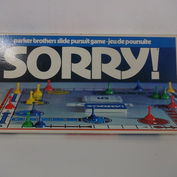 Sorry Board Game - Etsy
