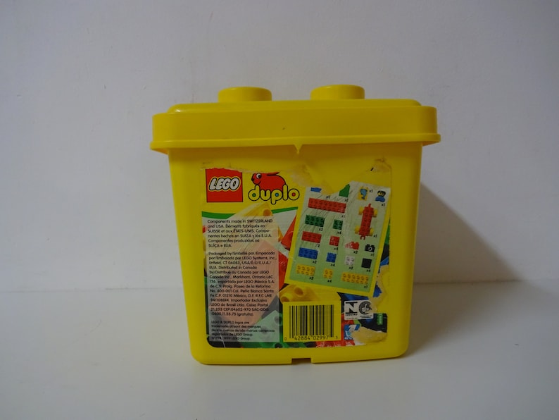 Vintage 1998 Lego Duplo Set in Yellow Box 2997 Complete 40 Pcs Duplo ...