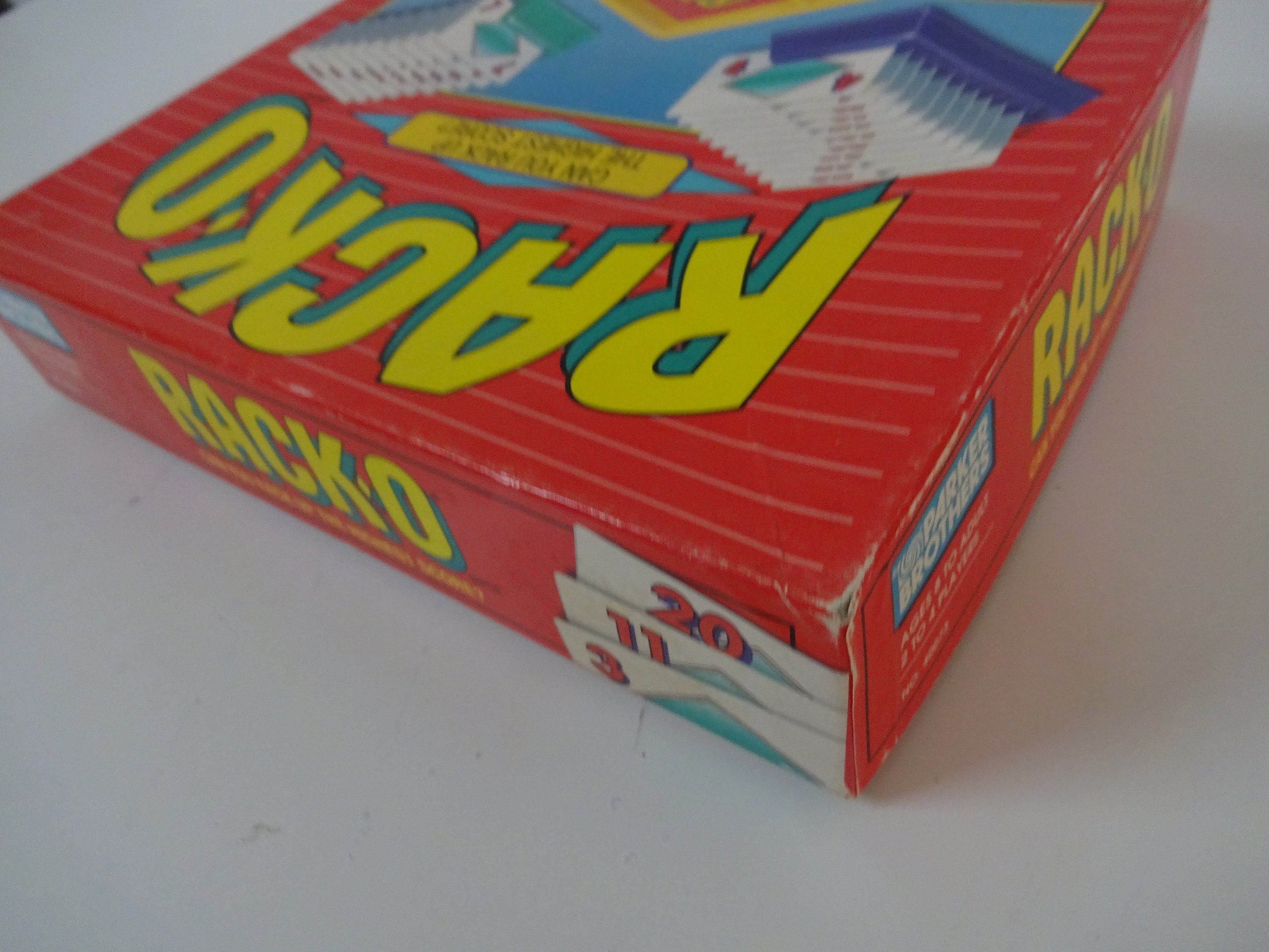 Vintage 1992 Rack-o Game Racko Game Card Game by Parker Brothers - Etsy