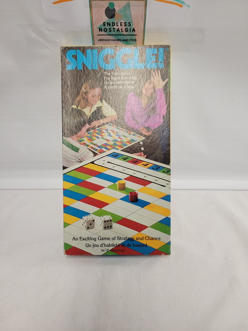 1980 Vintage Sniggle Board Game - Etsy