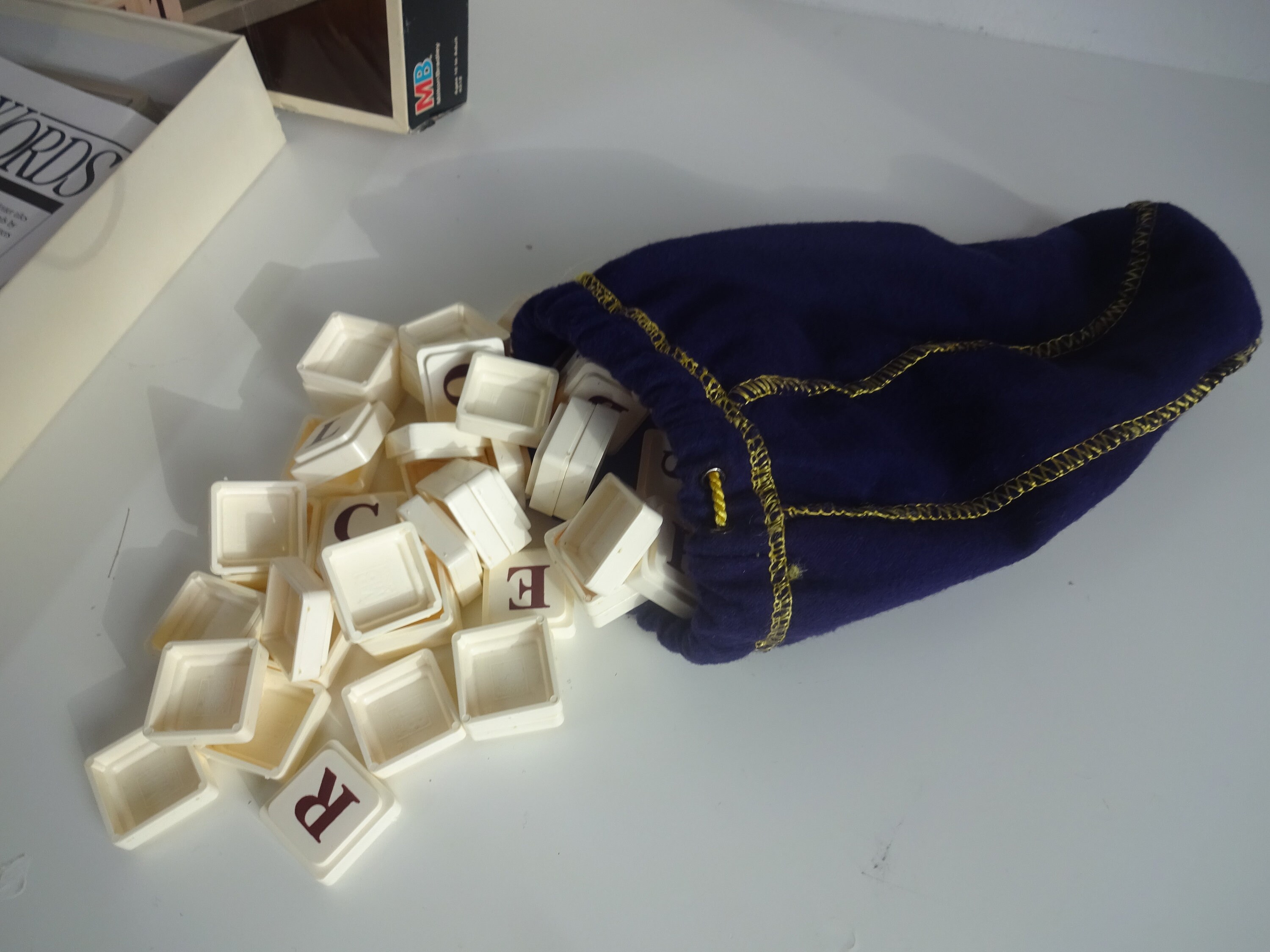 Vintage 1988 Upwords 3d scrabble word game by MB 80s - Etsy 日本