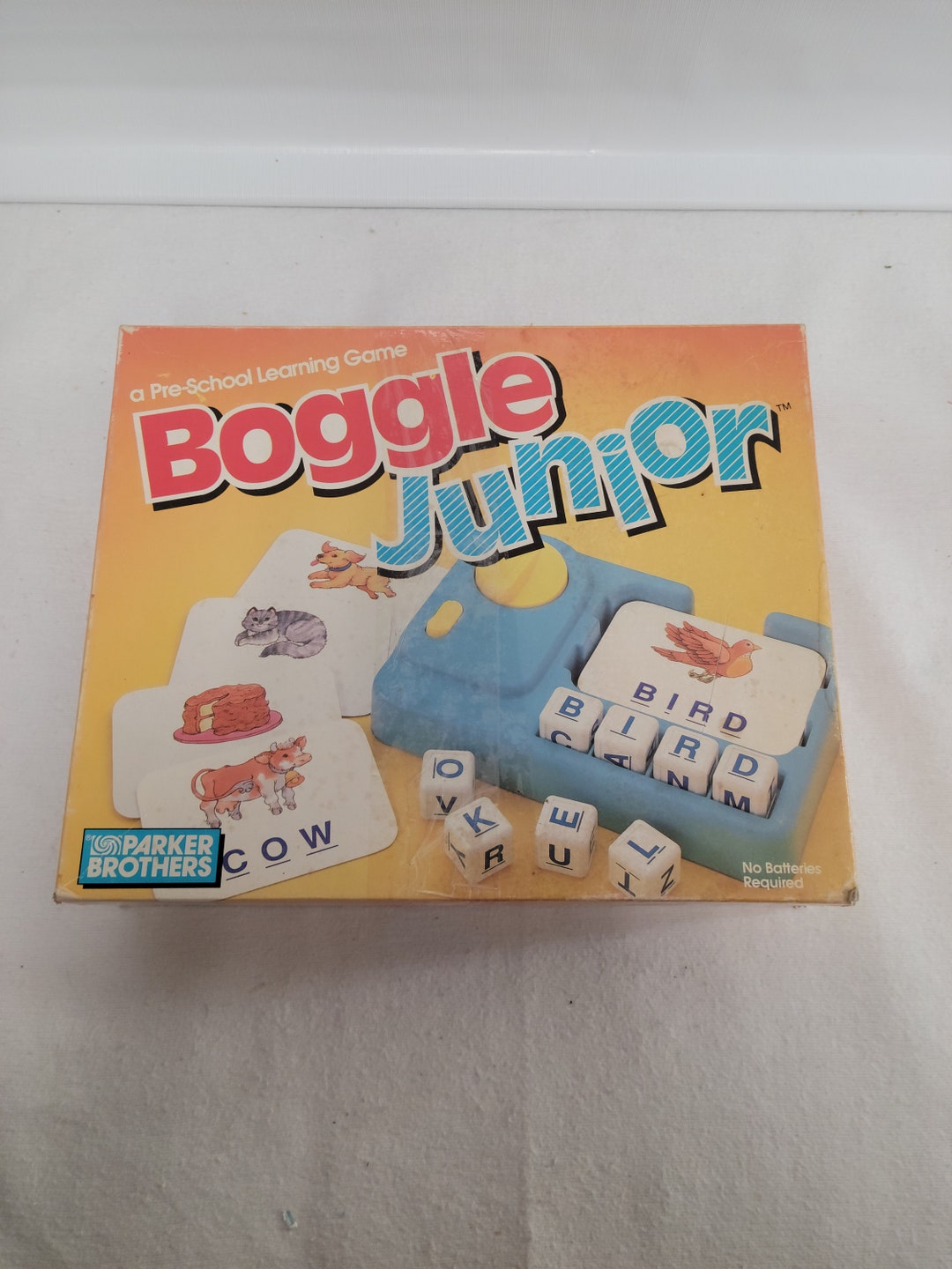 1988 Vintage Boggle Junior Board Game - Etsy