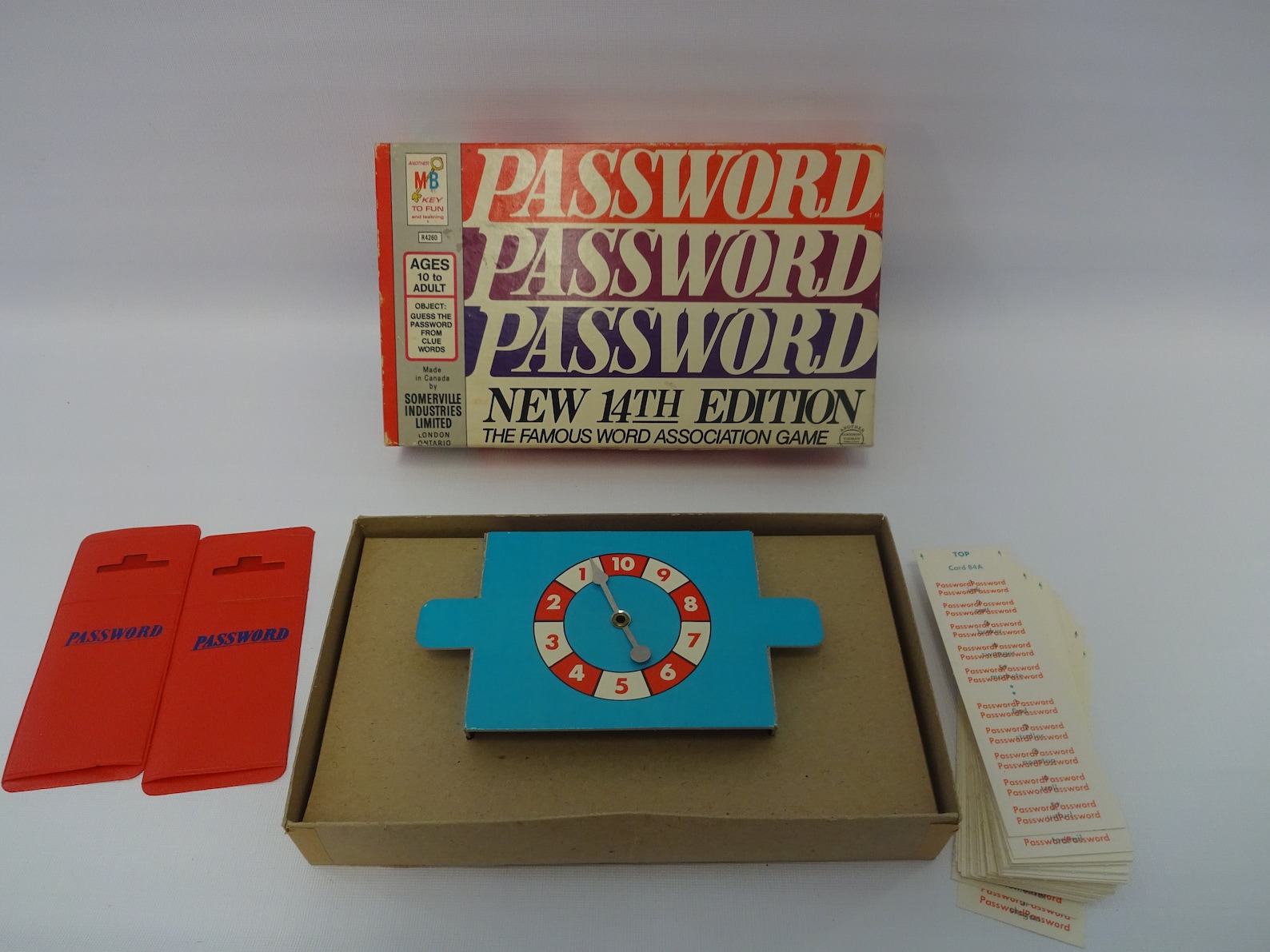 Vintage 1973 Password Game New 14th Edition by MB the Famous Word ...