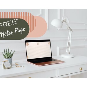 Boho September 2023 August 2024 Digital Calendar - Etsy