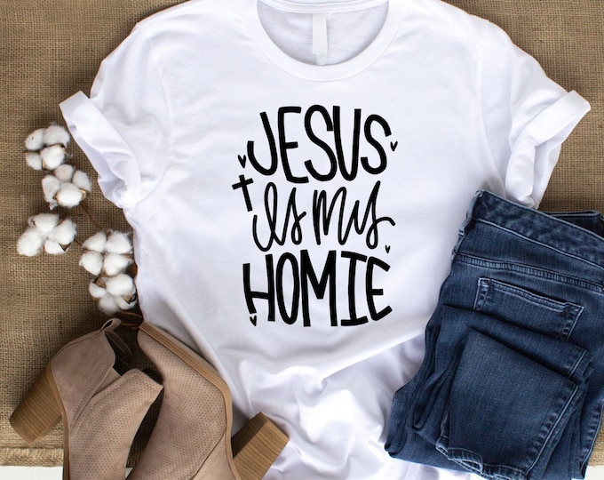 Jesus is My Homie SVG PNG Cutting File - Etsy