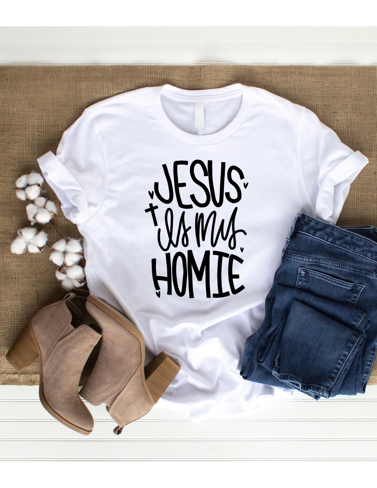 Jesus is My Homie SVG PNG Cutting File - Etsy