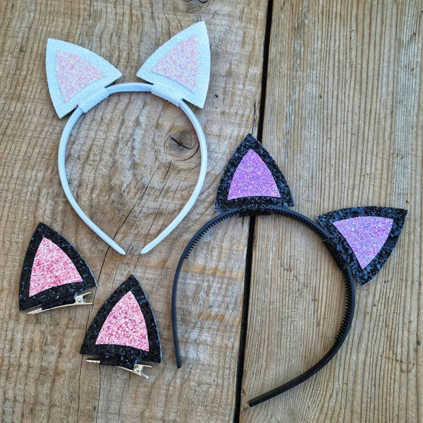 Kitty Ears Headband - Etsy