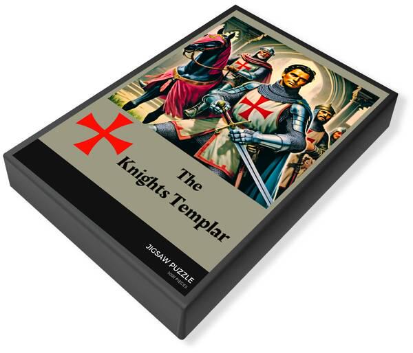 The Knights Templar: 1000 Pieces Puzzle 20x28 Inches Perfect Gift Item ...