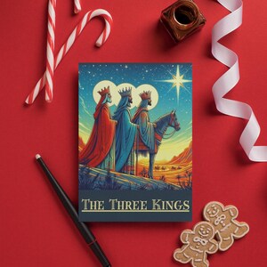 The Three Kings Holy Bible Saints New Frameable Greeting Cards 5X7 ...