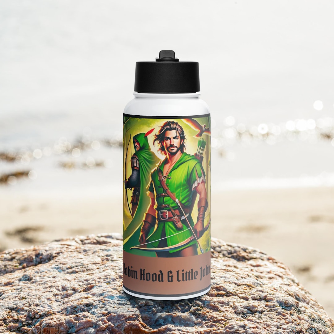 Robin Hood & Little John Sherwood Forest High-quality Stainless-steel ...