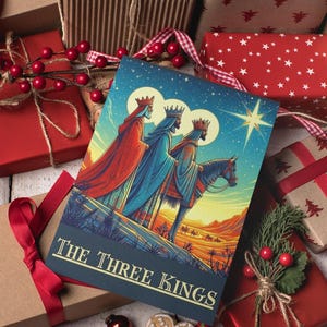 The Three Kings Holy Bible Saints New Frameable Greeting Cards 5X7 ...