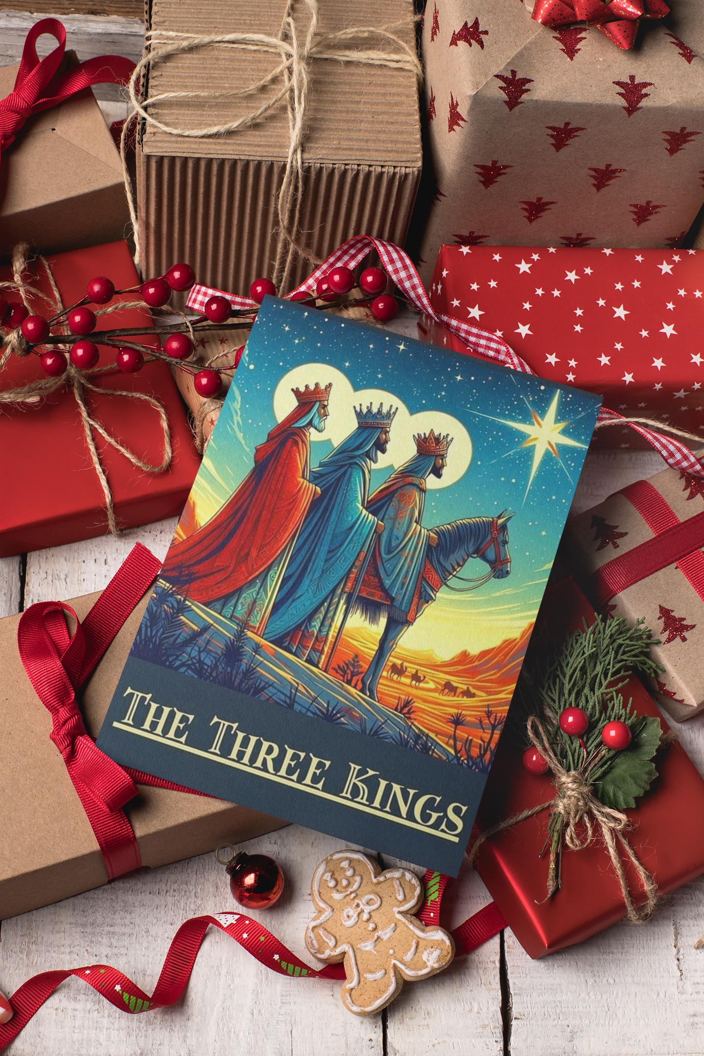 The Three Kings Holy Bible Saints New Frameable Greeting Cards 5X7 ...
