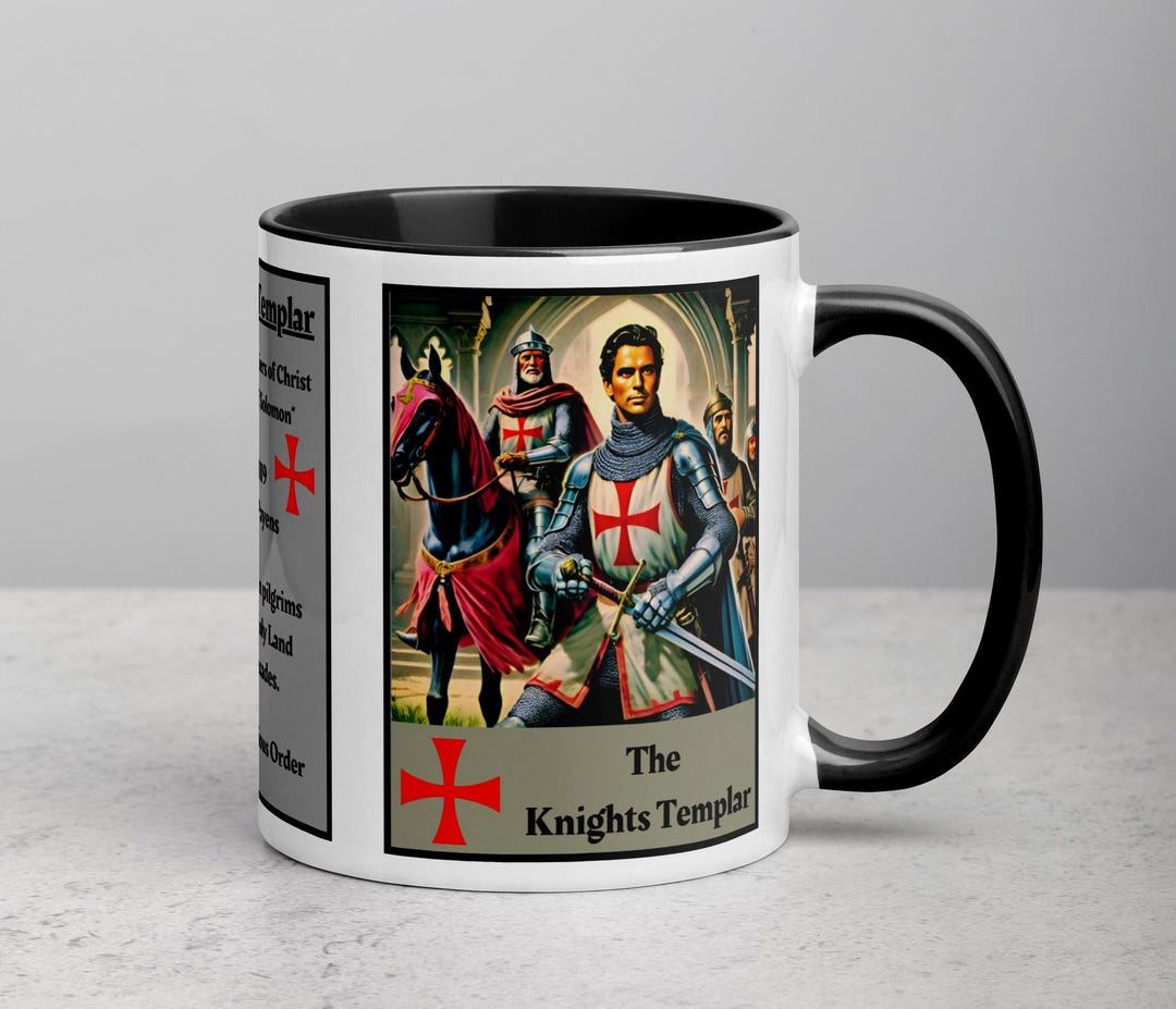 The Knights Templar: 11oz Coffee Mug (325.31ml) Premium High-quality ...