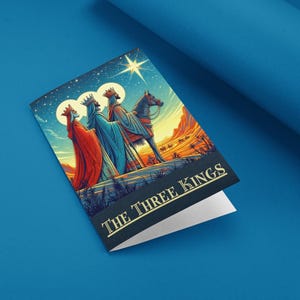 The Three Kings Holy Bible Saints New Frameable Greeting Cards 5X7 ...