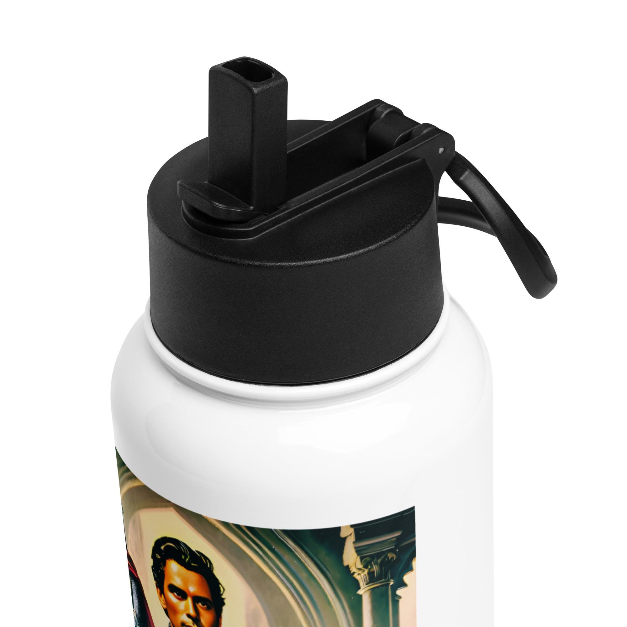 The Knights Templar: Premium Stainless Steel Water Bottle 32oz (950ml ...