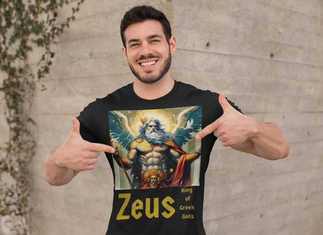 ZEUS: King of Greek Gods NEW Premium T-shirt S-4XL Perfect Gift Item ...