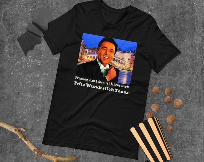 Fritz Wunderlich German Opera Singer Lyric Tenor Premium T-shirt S-4XL ...