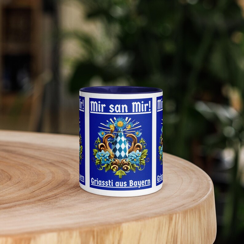 Mir San Mir: Bavarian Pride Mug 11oz Greetings From Bavaria Perfect ...