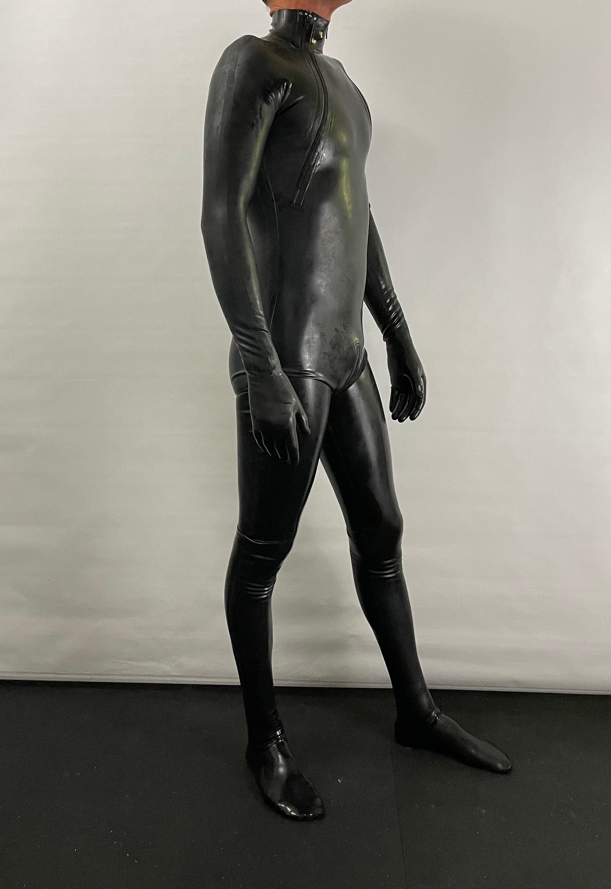 Latex Rubber Chest Zipper Crotch Zipper Gloves Socks - Etsy