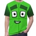 Number Four Green Blocks Costume, 4 Block Face Cosplay, Num Characters ...