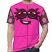 Number Eight Pink Blocks Costume, 8 Block Face Cosplay, Num Characters ...