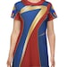 Ms. Marvel Short Sleeve Dress, the Marvels Films Costume, Kamala Khan ...