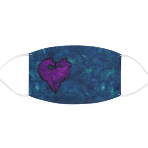Mal Face Mask, Descendants 3 Mask, All Over Print Face Mask, Unisex ...