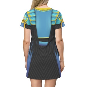 Aneka Midnight Angel Armor Dress Wakanda Forever Costume - Etsy