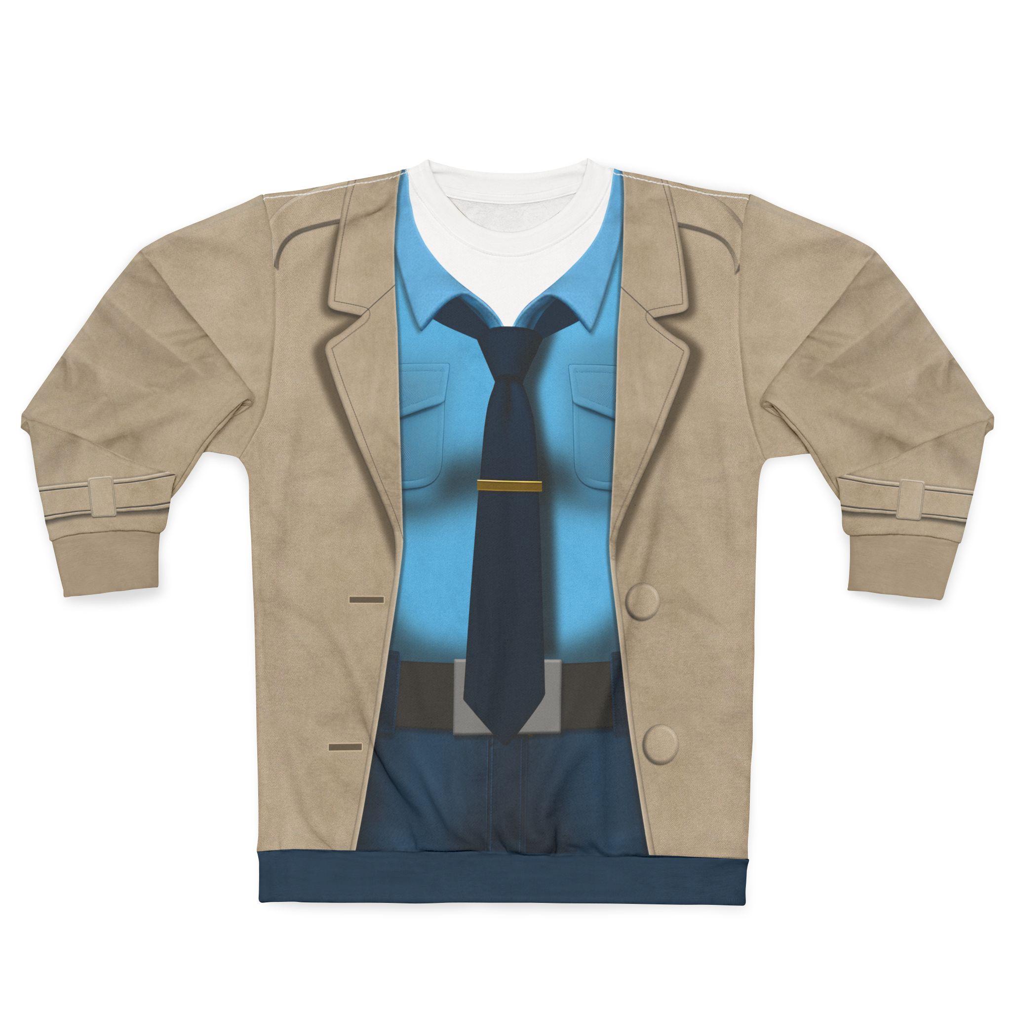 Misty Luggins Long Sleeve Shirt, the Bad Guys Movie 2 Costume, Chief of ...