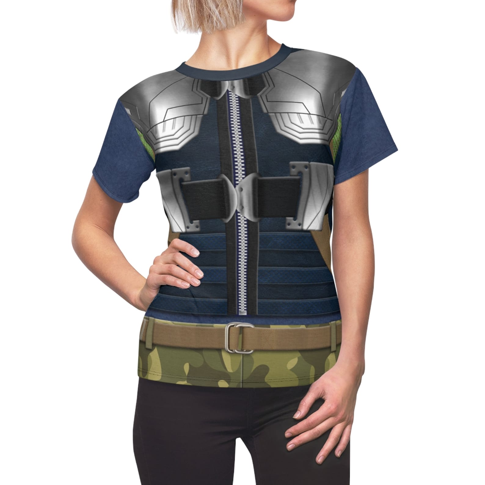 Black Panther Costume, Erik Killmonger Vest and Armor Women Shirt, Erik ...