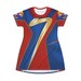 Ms. Marvel Short Sleeve Dress, the Marvels 2023 Costume, Kamala Khan ...