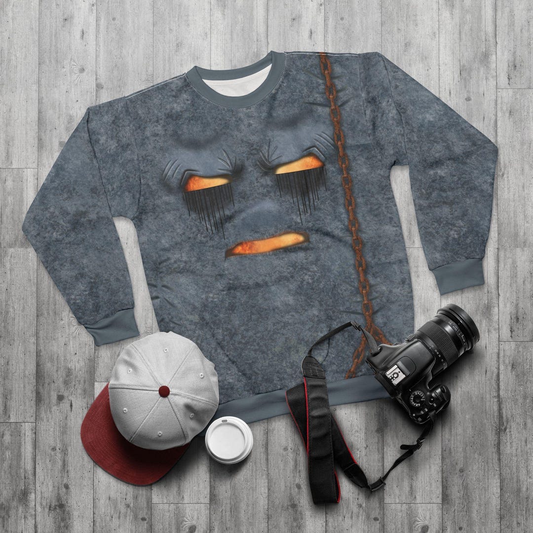 Ghast Minecraft Gamer Inspired Crewneck Sweatshirt, Long Sleeve ...