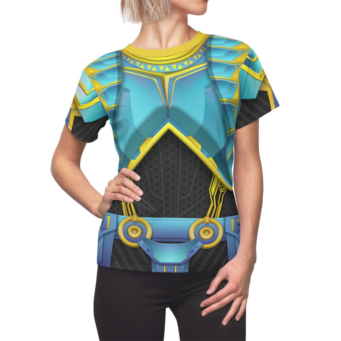Aneka Midnight Angel Armor Shirt Wakanda Forever Costume - Etsy