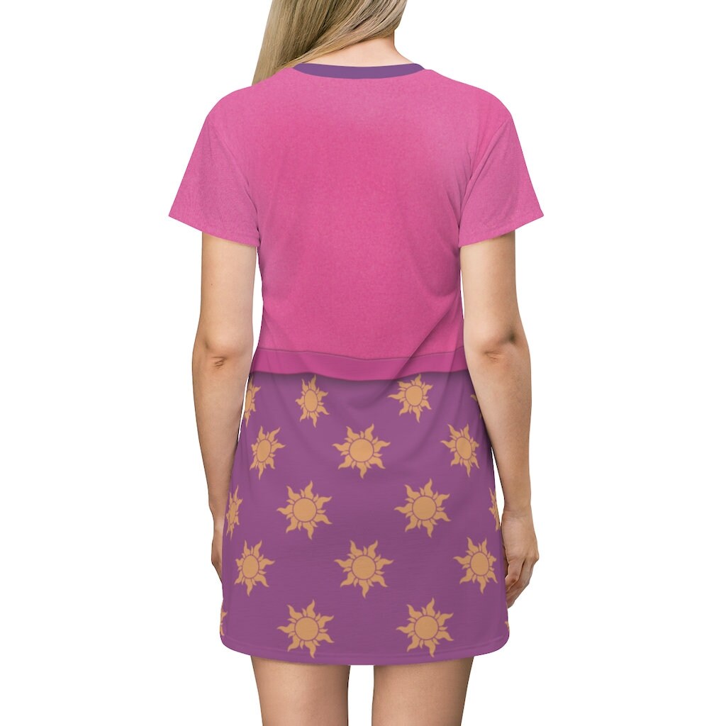 Rapunzel Comfy Short Sleeve Dress Ralph Breaks the Internet - Etsy