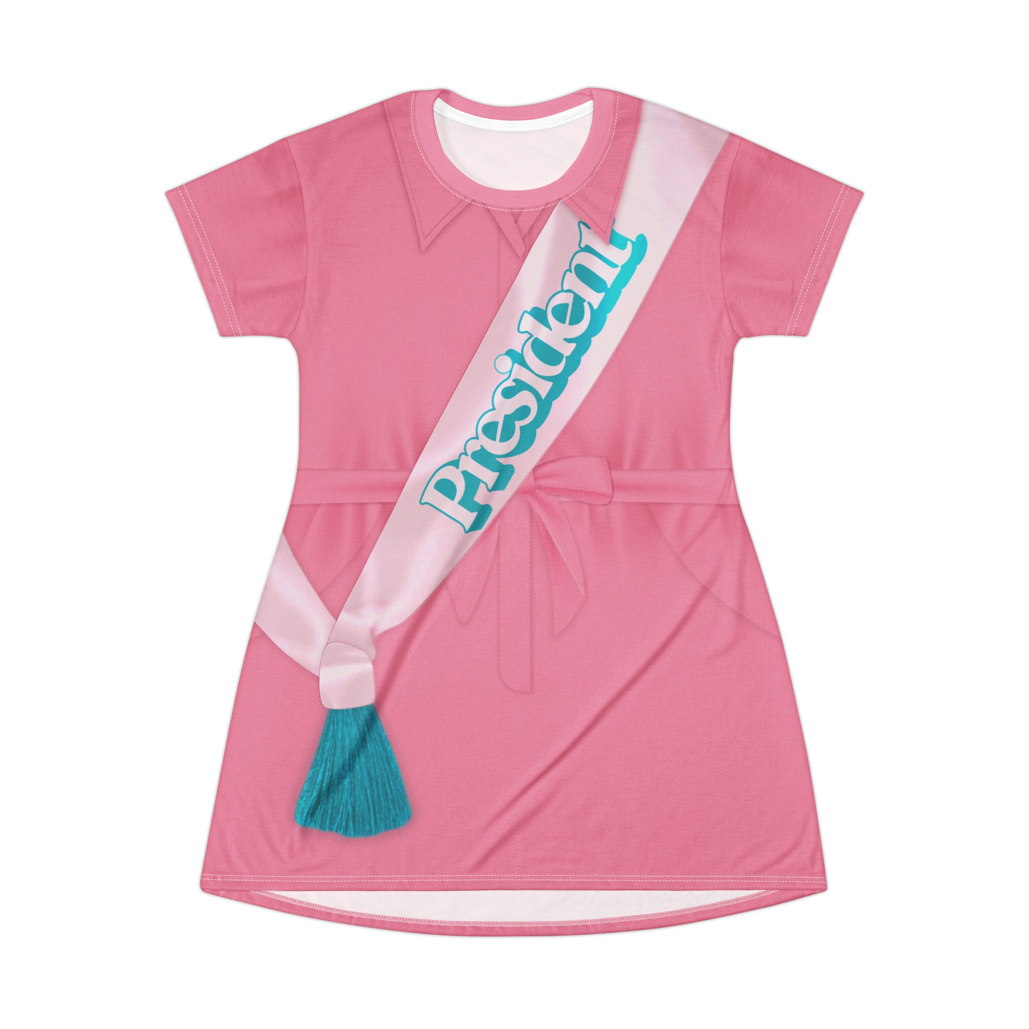 President Sash Pink Costume, Hot Pink Themed Party Adult Outfits, Doll ...