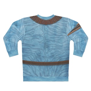 Avatar 2 Costume, Neteyam Long Sleeve Shirt, the Way of Water Cosplay ...