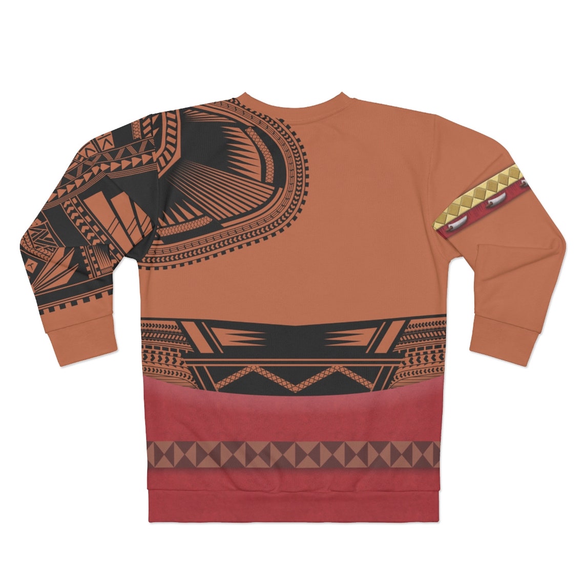 Chief Tui Long Sleeve Sweatshirt Moana Costume Moana - Etsy